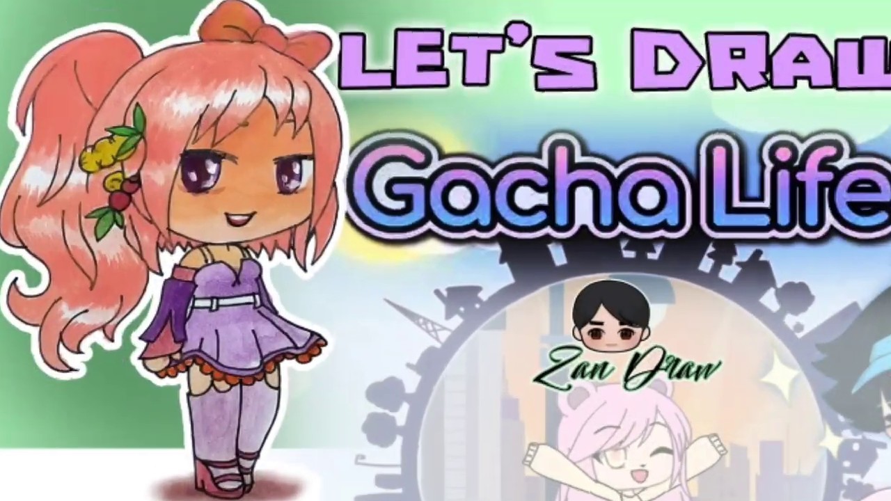 Practicing Drawing: Simple and Cute Gacha Character 02 | The Art ...