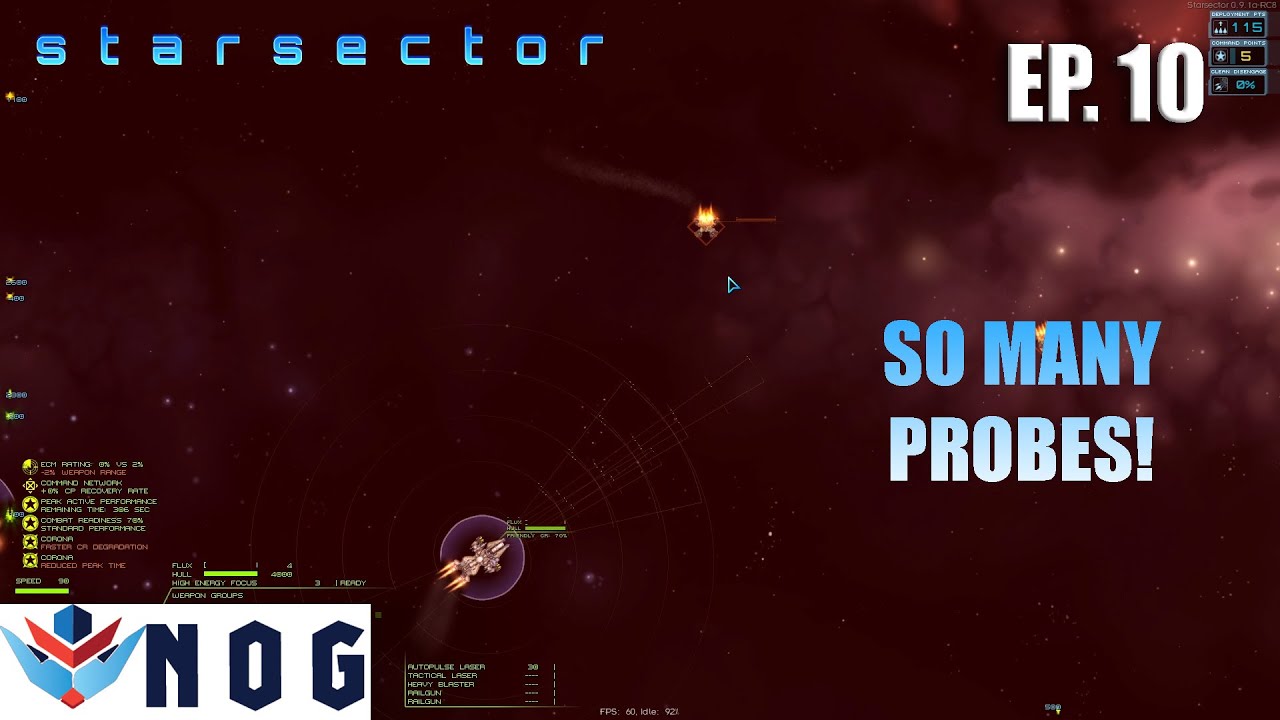Lets Play Starsector Vanilla S1 Ep10 | TONS of Domain Era Probes - YouTube