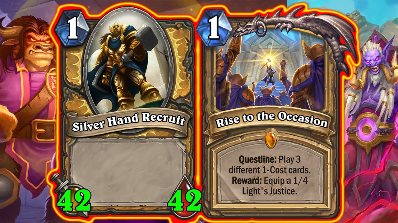 QUEST PALADIN Is 10 Times BETTER Than QUEST Warlock! United in ...