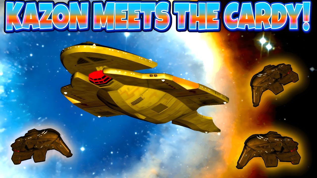 MASSIVE SHIP BLOODBATH! - 1 Cardassian Damar Class Meets 10 Kazon ...