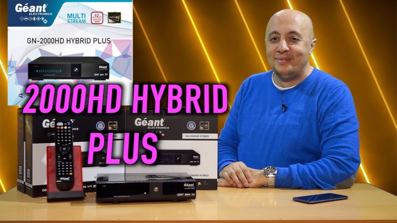 KBK TV - Géant 2000 HD HYBRID PLUS - YouTube