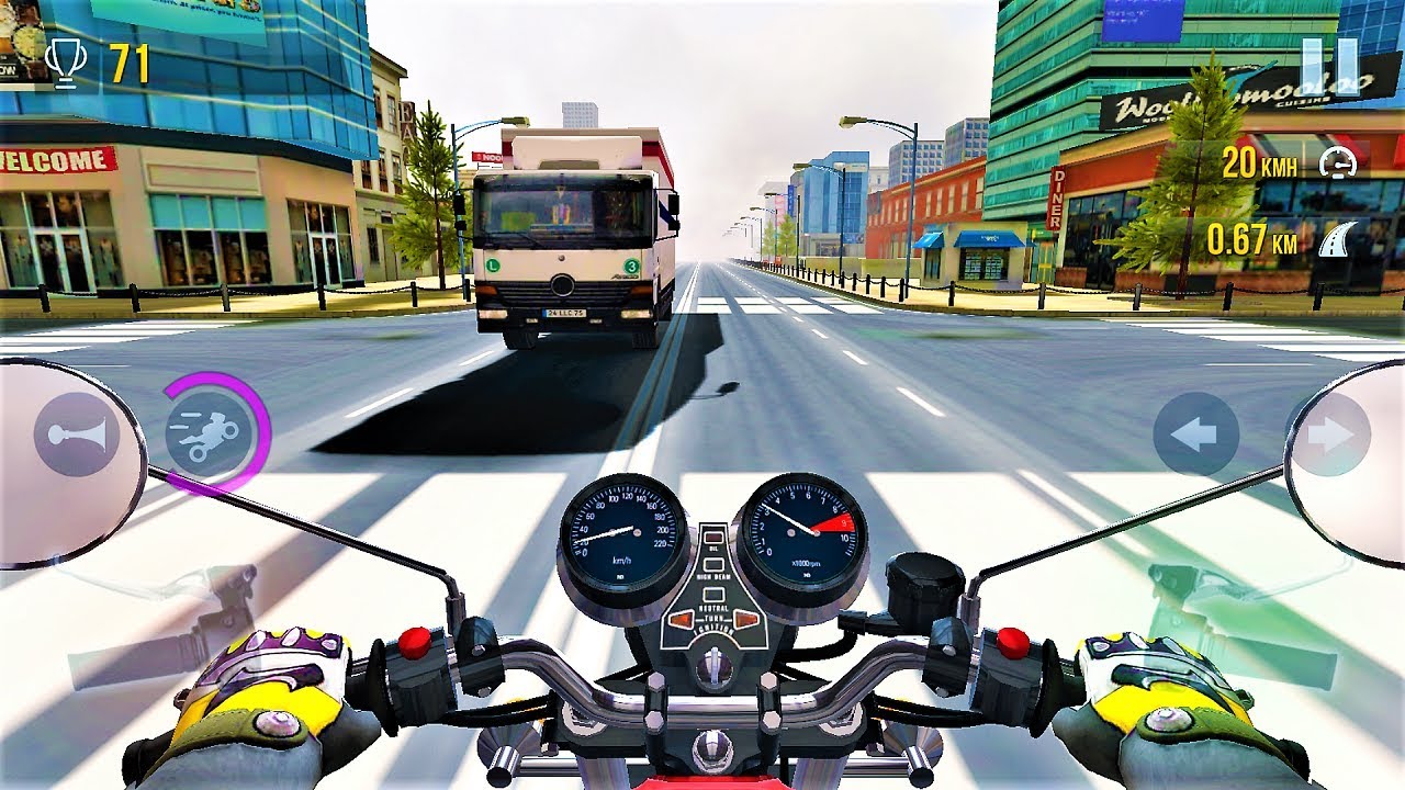 Traffic Rider (New Bike Unlocked)-Best Android Gameplay HD #16 - YouTube