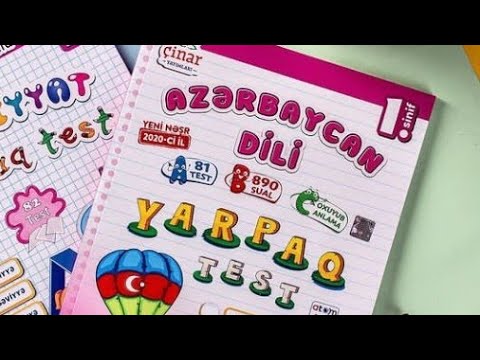 Yarpaq Testi 1 ci sinif-Test 32- səh 69-70- H və X hərfi-1 ci sinif Azərbaycan dili testleri