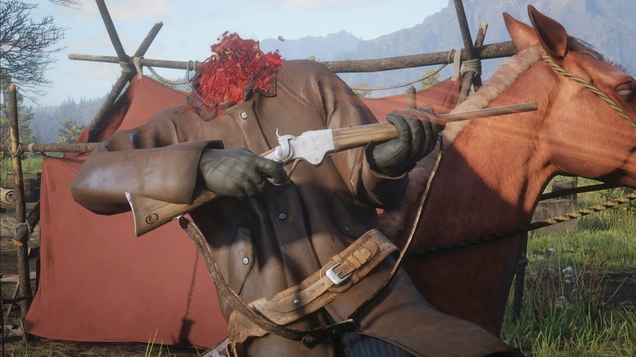 RDR 2 - Funny moments & Brutal kill Ragdolls _ No Mercy [ [Vol 157 ...