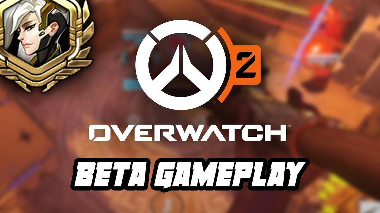 OVERWATCH 2 BETA: MERCY AO RESGATE! PC OW2 PVP Gameplay em português PT ...
