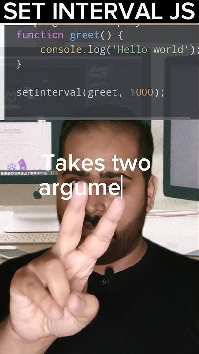 setInterval Function JavaScript #shorts #coding #javascript #100daysofcode #function # ...