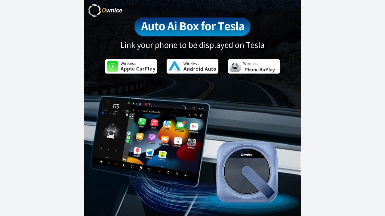 Review Ownice T-Box T3 T1 for Tesla Model 3 Y S X 2024 - YouTube