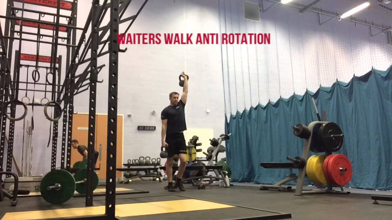 Waiters Walk (Anti -Rotation) - YouTube