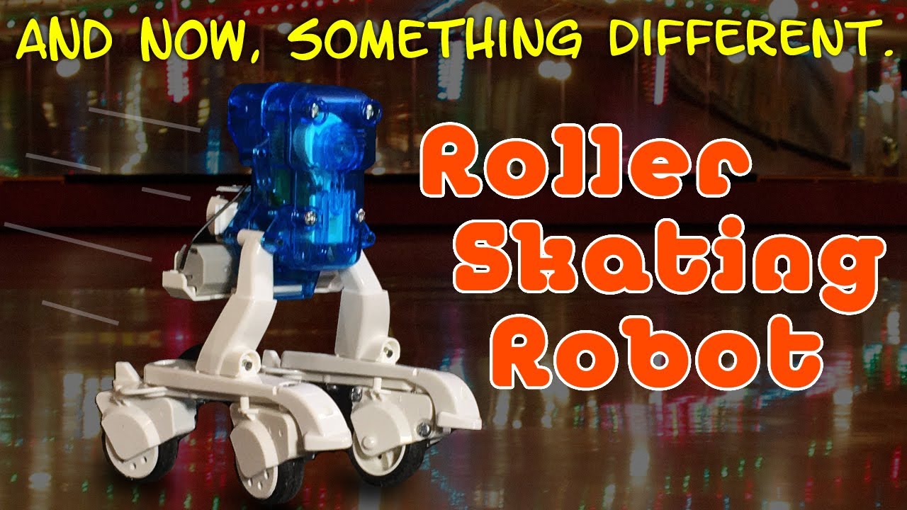 Building and Skating Fun: TAMIYA Roller Skating Toy Robot Kit Unboxing ...