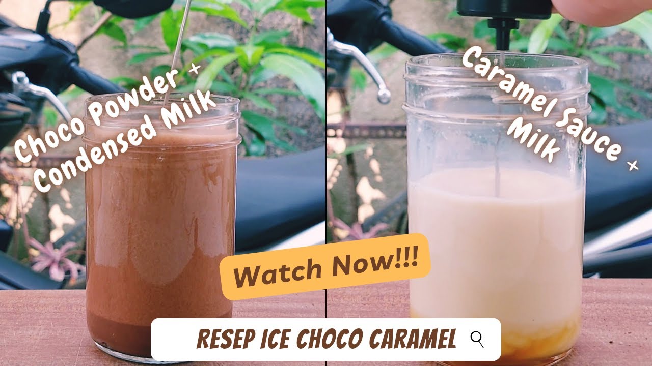 Resep Minuman - Ice Chocolate Caramel - Es Coklat Karamel - Bukan Video ...