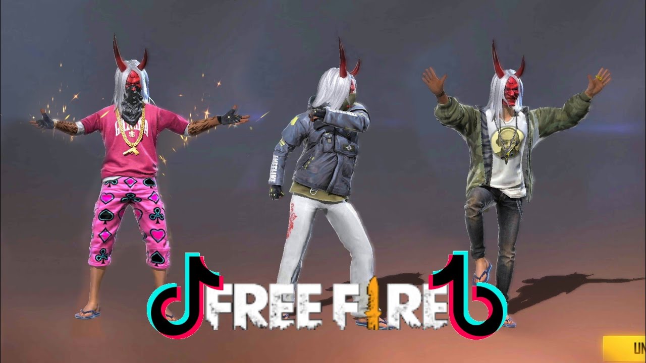 Tik Tok Free Fire Zombie Samurai,AK Legendary,Emote Keren,Dan Kreatif ...