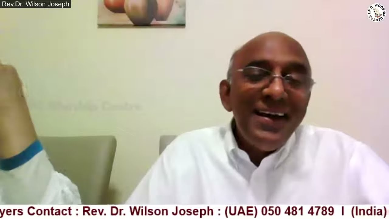 Rev.Dr. Wilson Joseph Preaching * Friday Malayalam Service * IPC ...