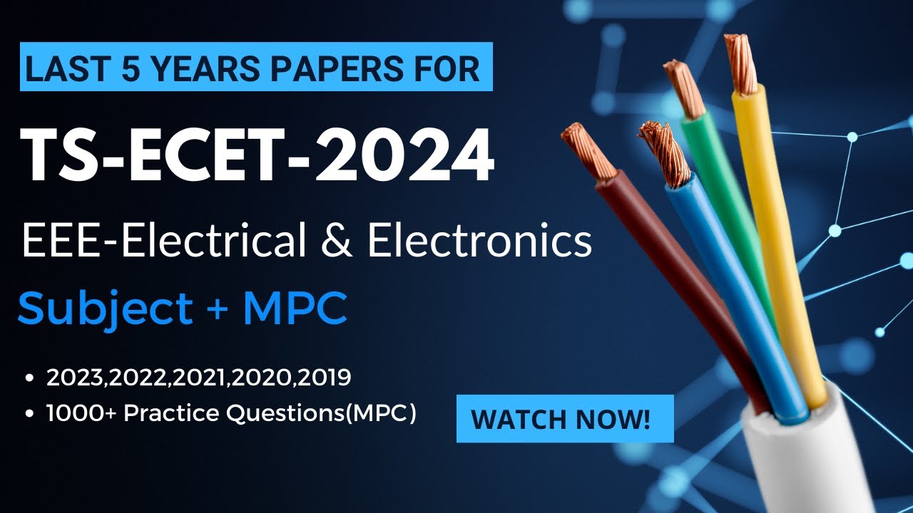 ECET EEE Engineering Previous Papers Solutions ECET|EEE ECET Previous ...