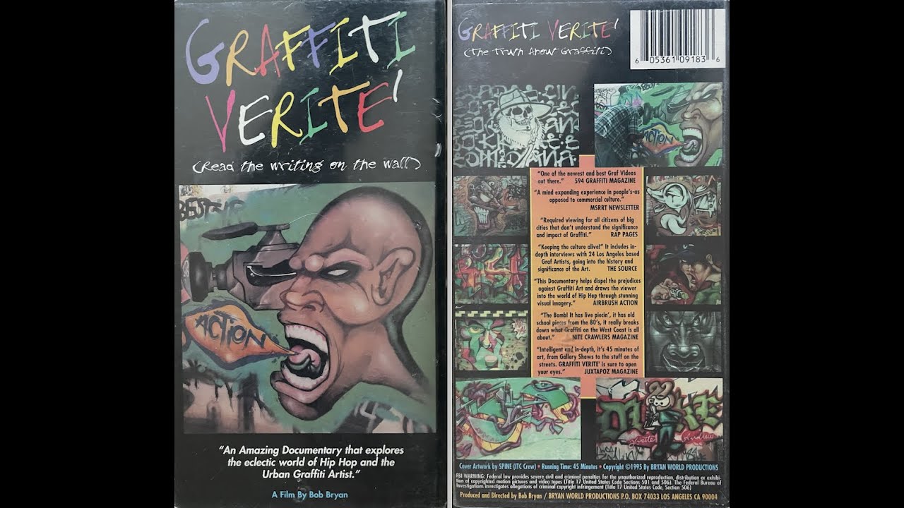 Graffiti Veriti a Los Angeles graffiti documentary by Bob Bryan 1995 ...