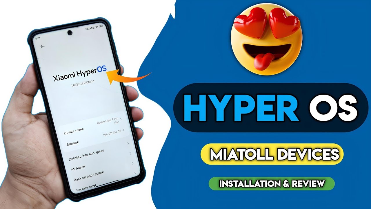 Hyper OS 1.0.13.0 China Beta For Redmi Note 9 Pro/9S/Max/Lite and Poco ...