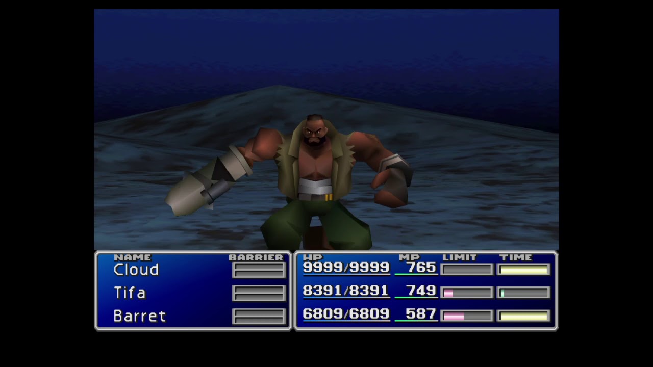 FINAL FANTASY VII Emerald Weapon Record No Mime No Kotr lvl 65 Party ...