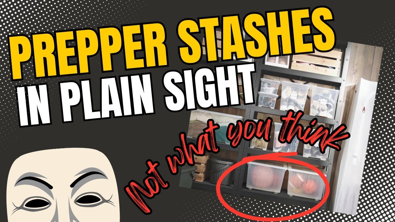 Keeping Your PREPS Secure & Prepper Stashes In SHTF - YouTube