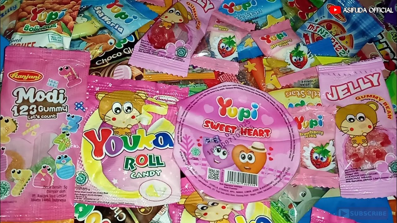 Unboxing Ranjani Modi 123💝Youka Roll Candy Mango🥭Yupi Sweet Heart💖Yupi ...