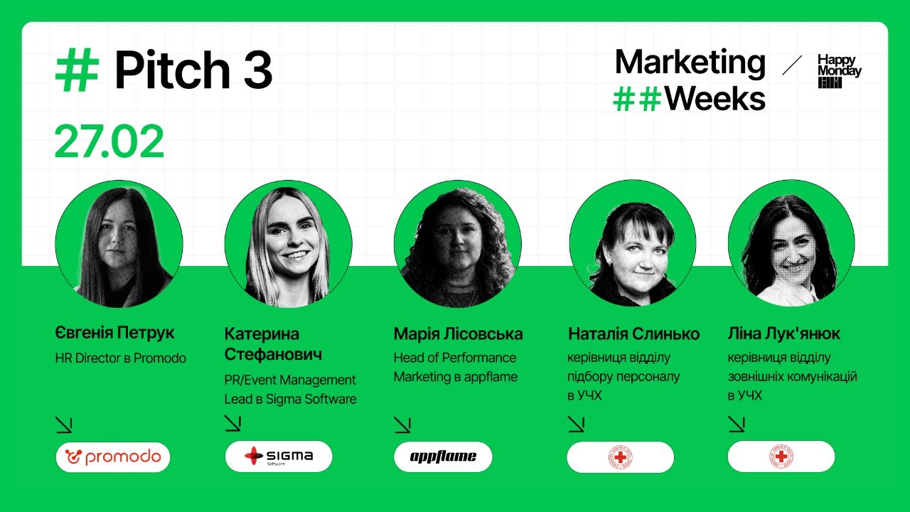 Marketing Weeks. Pitch 3 - YouTube