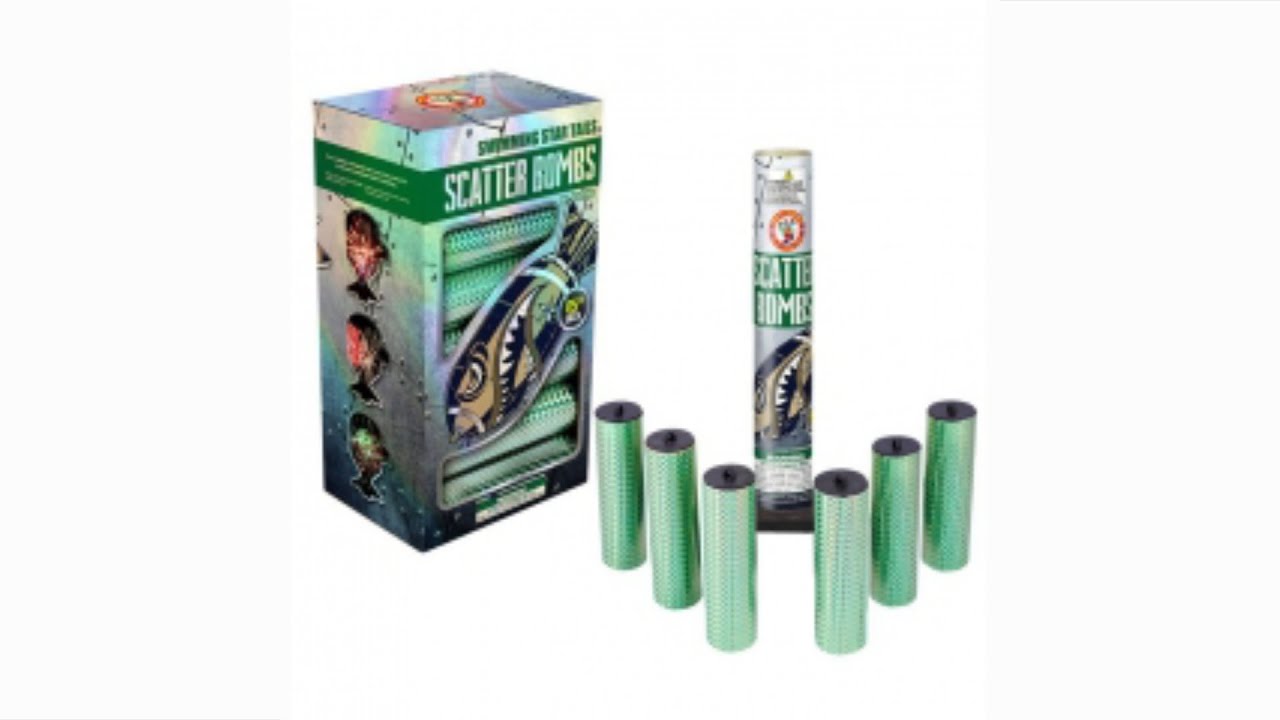Scatter Bombs - Canister Shells - Winda Fireworks - YouTube