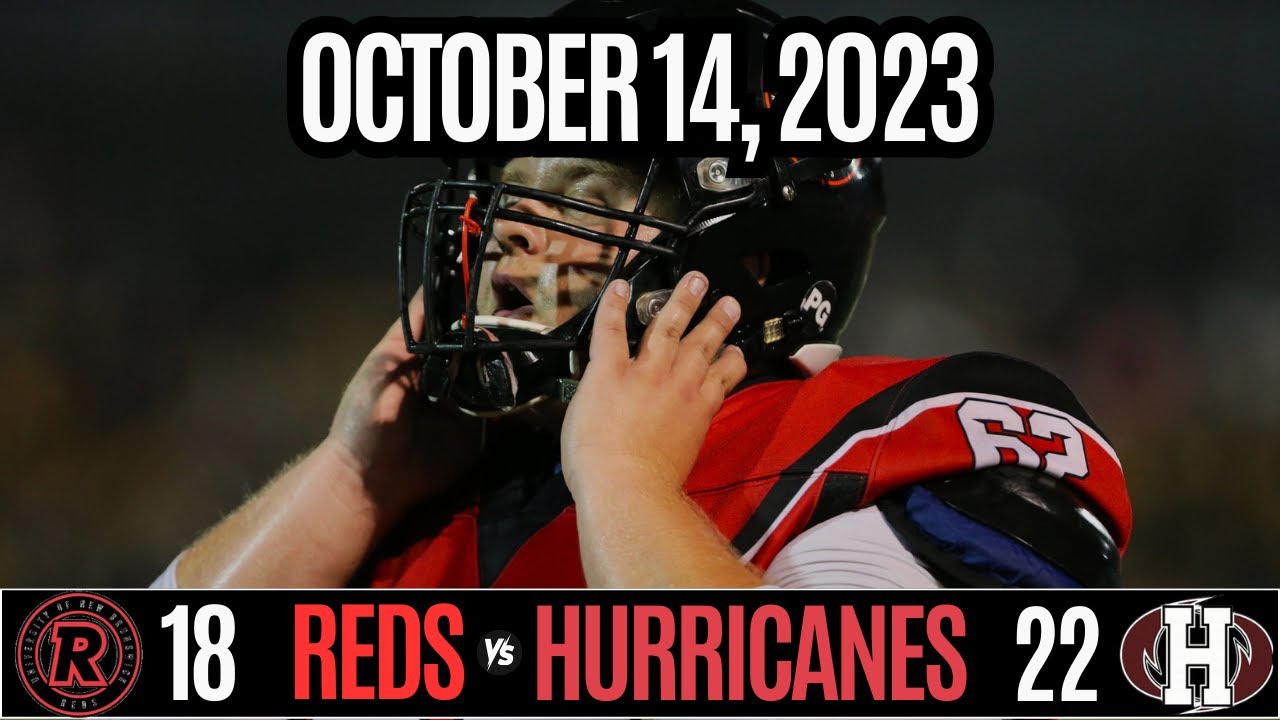 2023 AFL Season - October 14 - Holland Hurricanes vs UNB Reds - YouTube