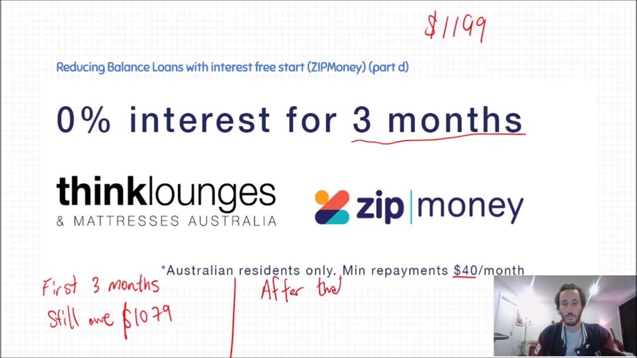 Recursion and Finance - Chapter 6 - Lesson 1d - Interest free period ...