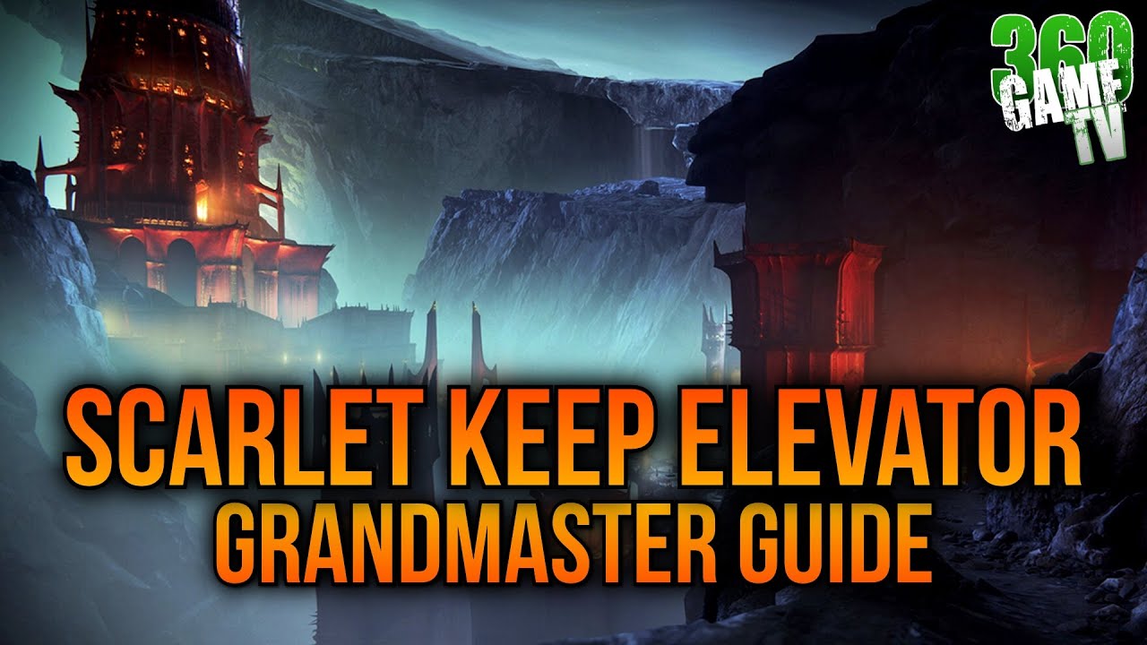 Scarlet Keep Elevator Grandmaster Guide EASY SPOTS for EVERYONE (NO ...