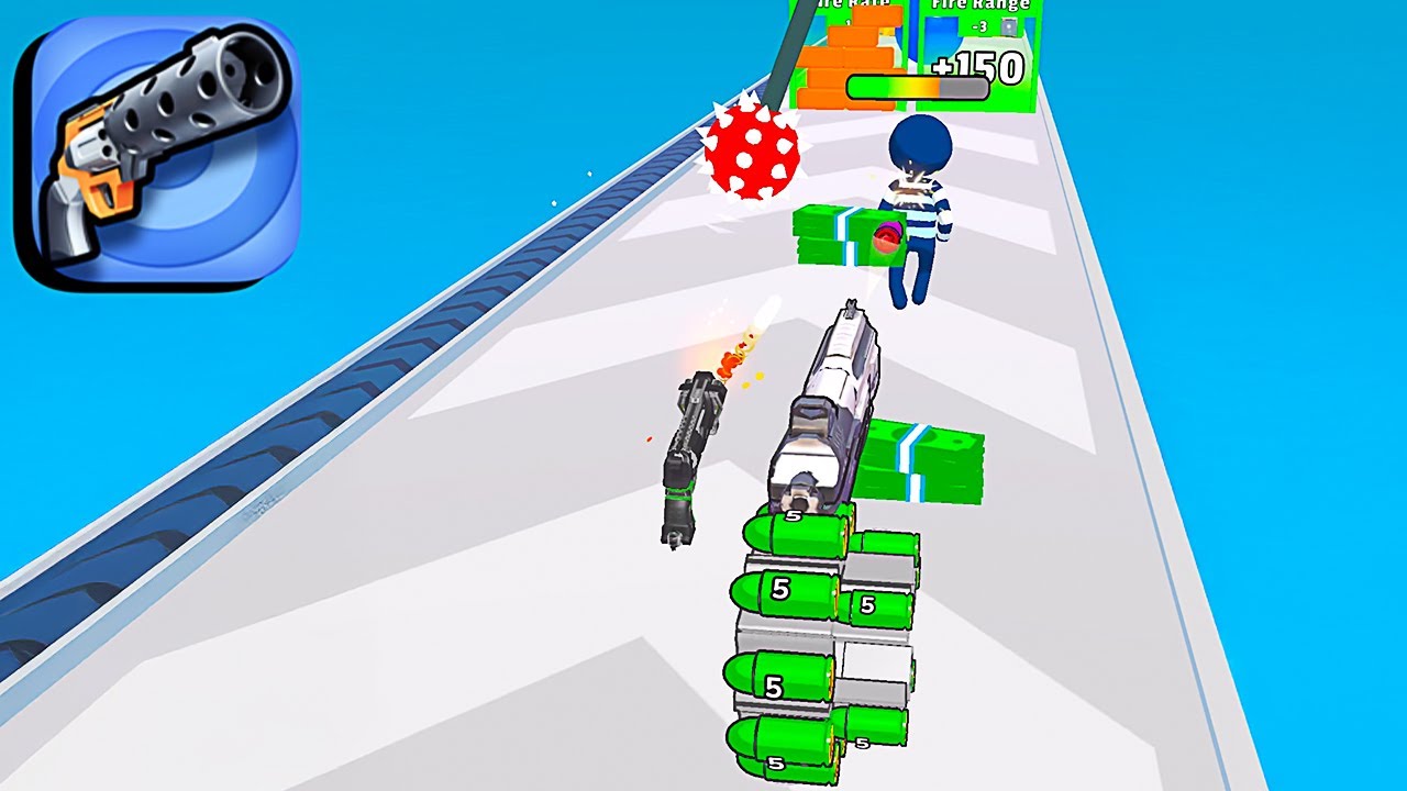 Wheel Gun 3D - All Levels Gameplay Android,ios (Part 11) - YouTube