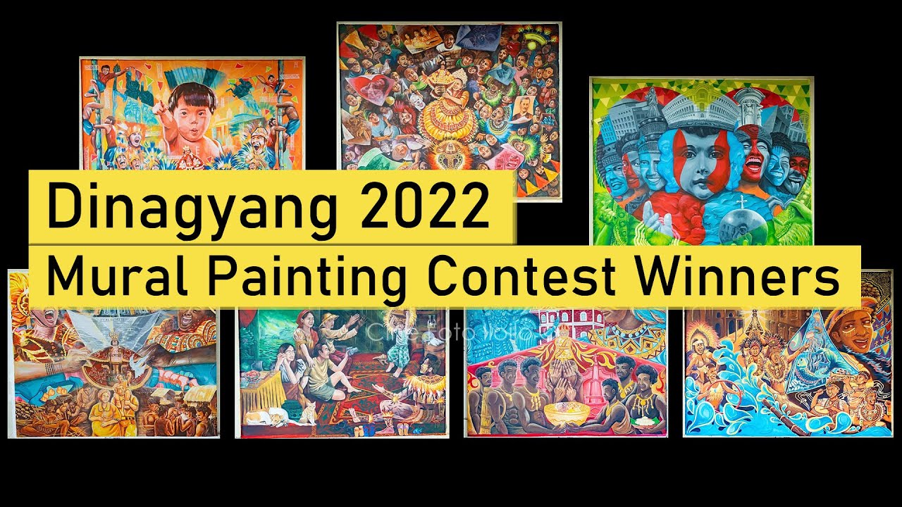 Iloilo City - Dinagyang 2022 - Mural Painting Contest Winners - YouTube