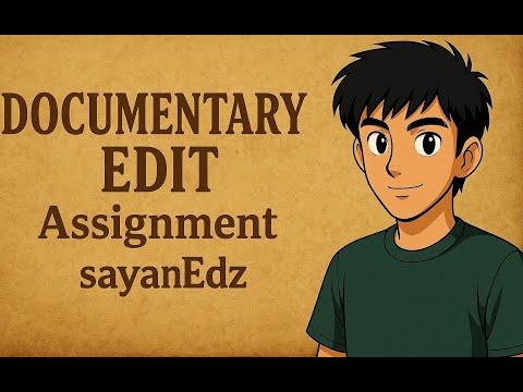 Best Documentary edit - Assignment 3 @TharunSpeaks - YouTube