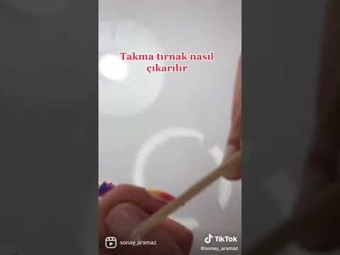 takma tırnak nasıl cıkarılır