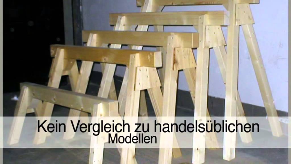 Holzböcke - Püchersreuth Holzbockel Kowalek - YouTube