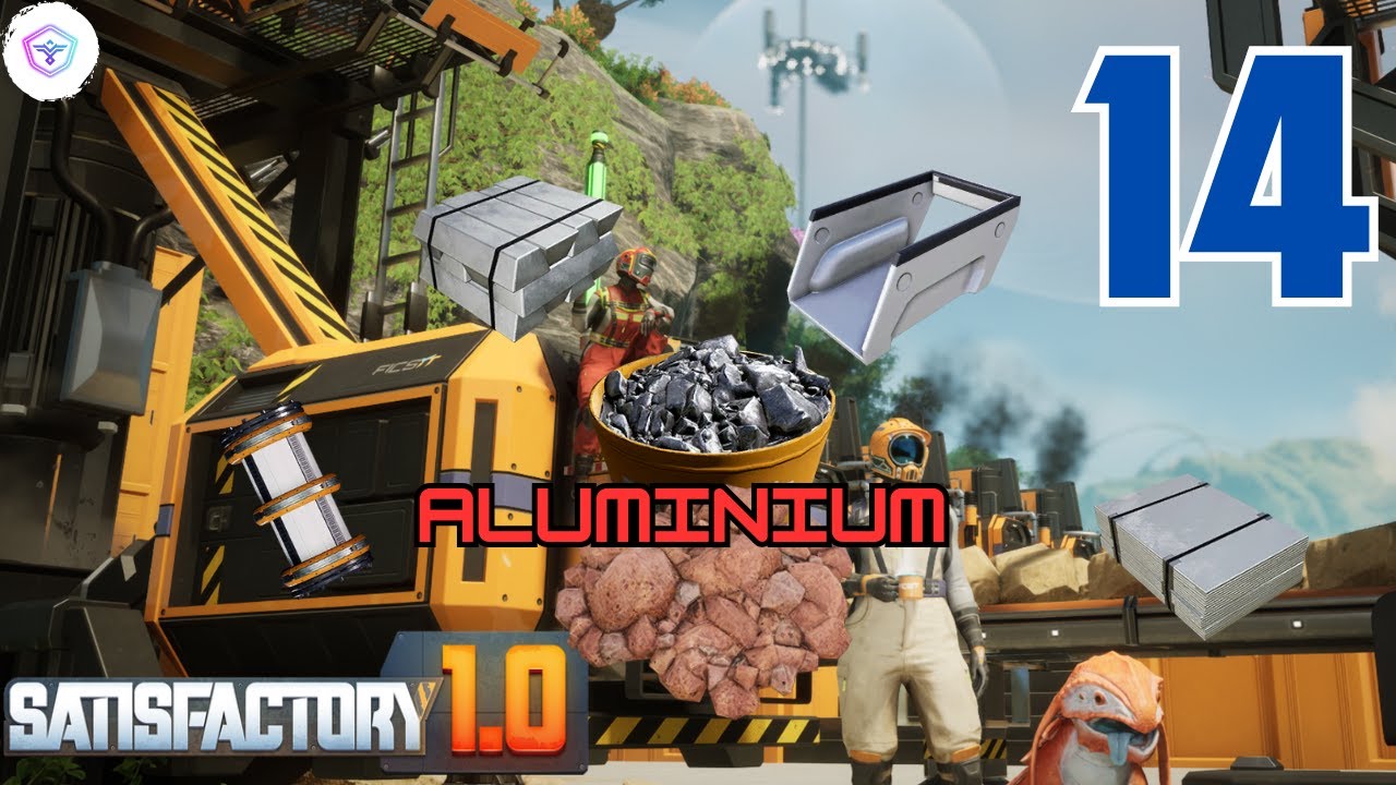 14. Aluminium [ Satisfactory Milestone Playthrough] - YouTube