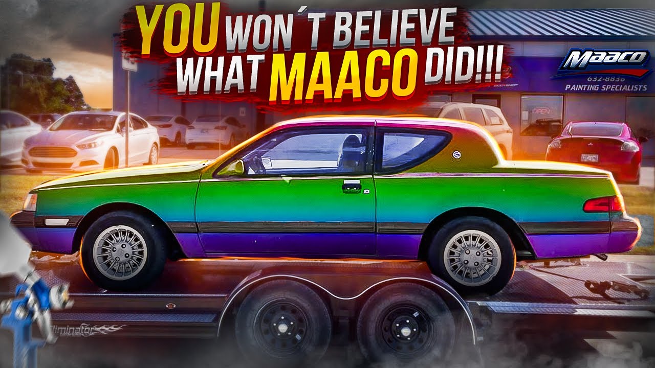 You Won't Believe What Maaco did to my Mercury Cougar!!! - YouTube