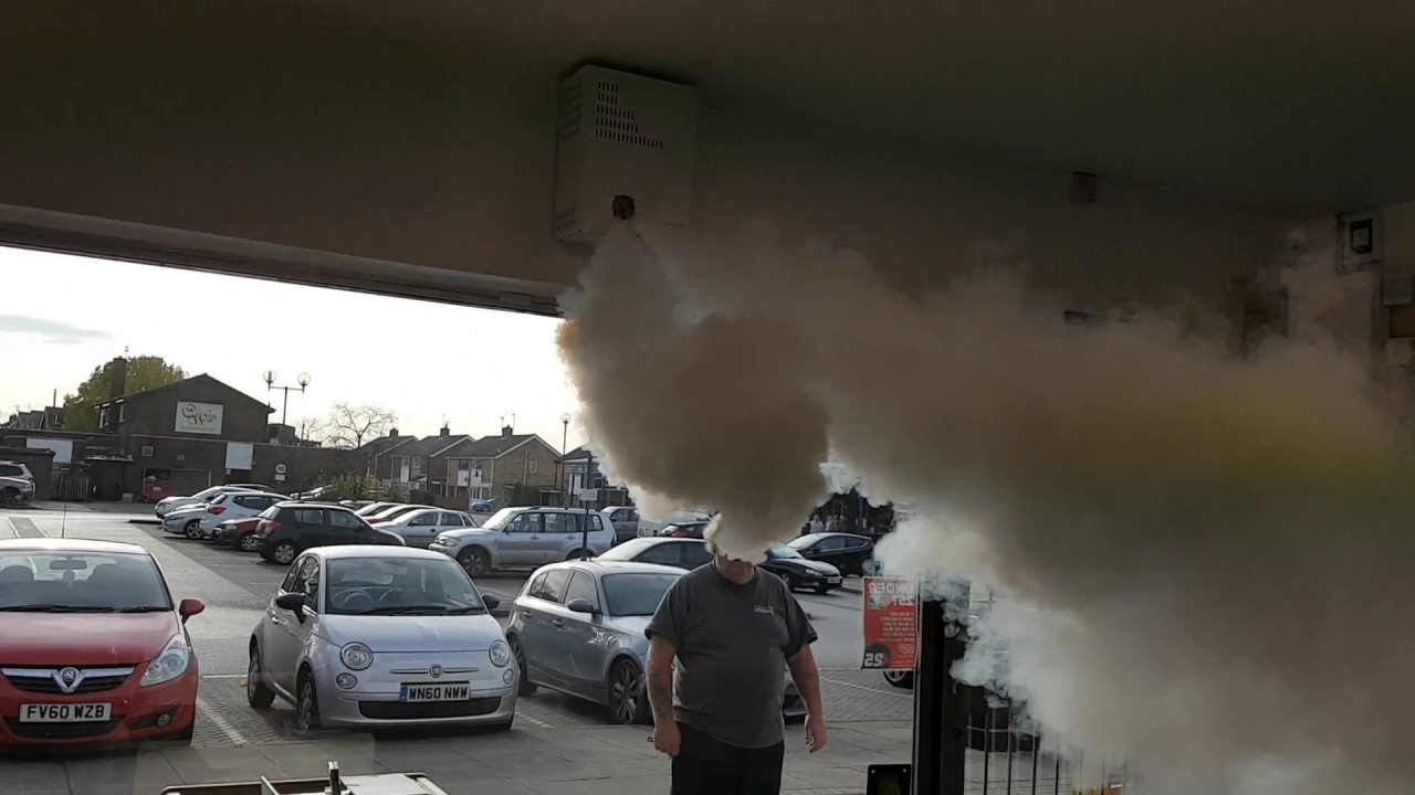 Mint Security Systems Ltd- Installation of Smoke Cloak. - YouTube