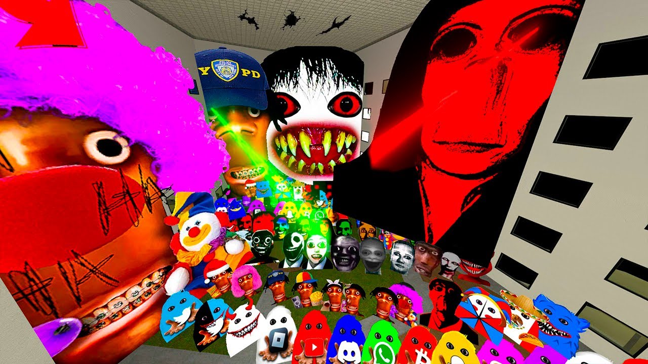 NEWEST OBUNGA FAMILY NEXTBOT PACK IN LIMINAL HOTEL Ultimate Nextbots ...