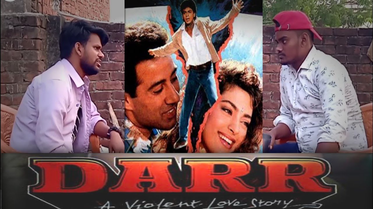Darr (1993) l Shahrukh Khan l Sunny Deol Dialogue l Darr Movie Best ...