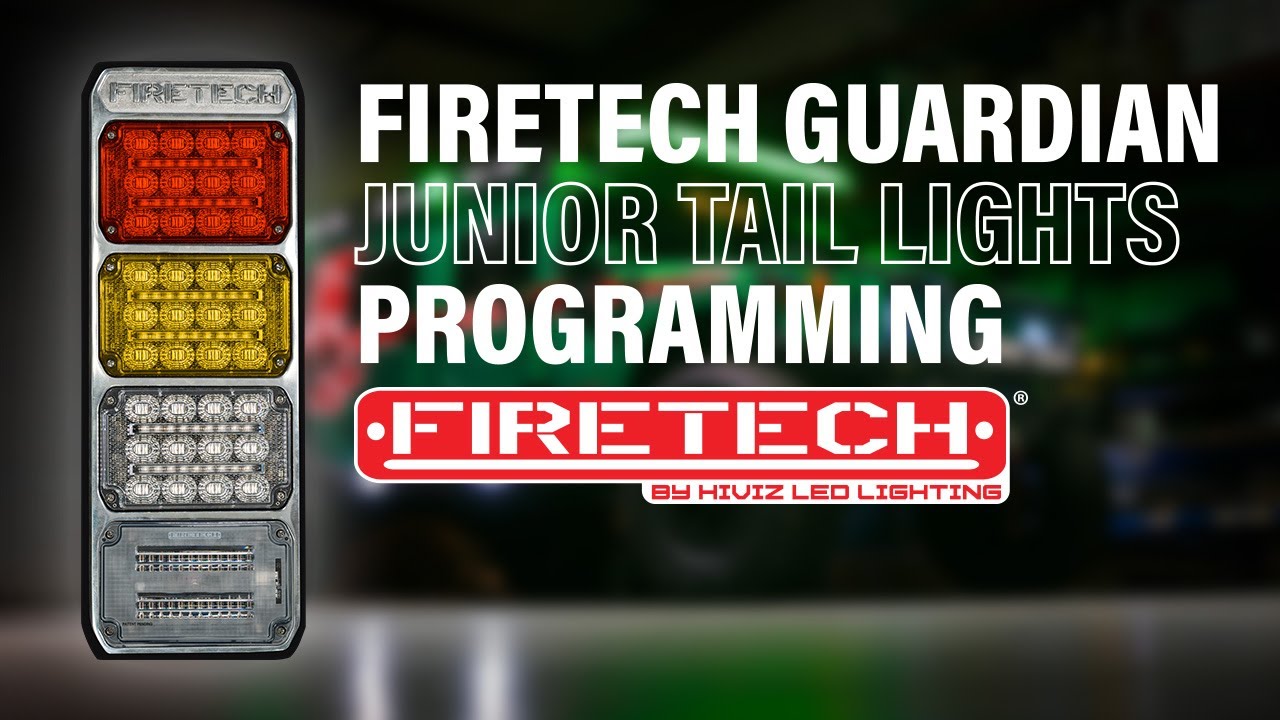 Stop/Tail, Turn, and Backup lights | FireTech Guardian Junior Tail ...