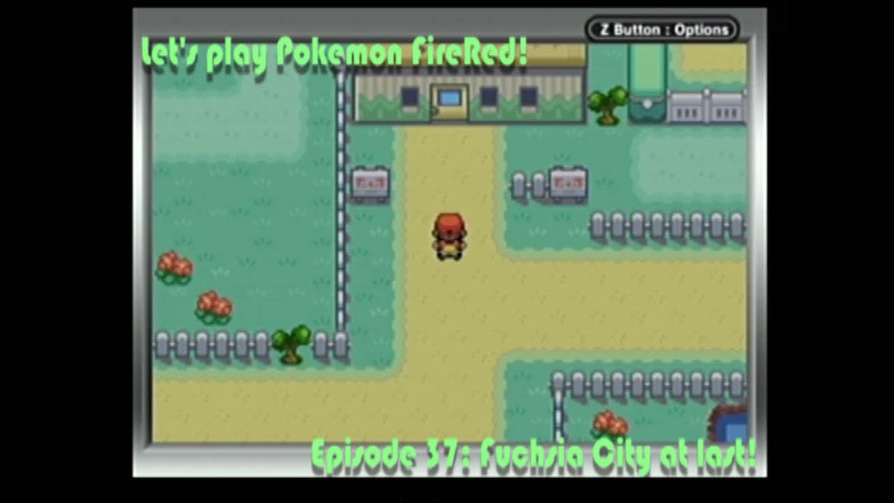 Let's play Pokémon FireRed Episode 37, Fuchsia City at last! - YouTube