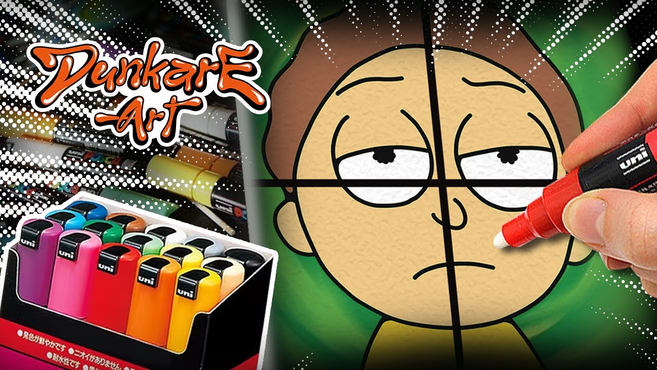 Easy Morty Drawing Tutorial | Rick And Morty Characters Step By Step ...