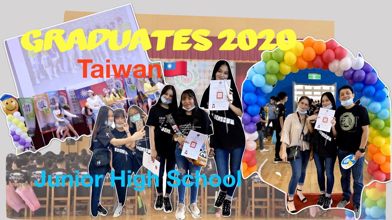 TAIWAN JUNIOR HIGH SCHOOL GRADUATION CEREMONY EXPERIENCED... - YouTube
