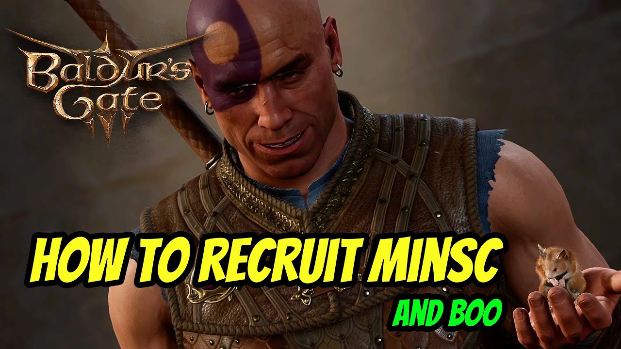 Baldur's Gate 3 | How to Recruit Minsc and Boo - YouTube