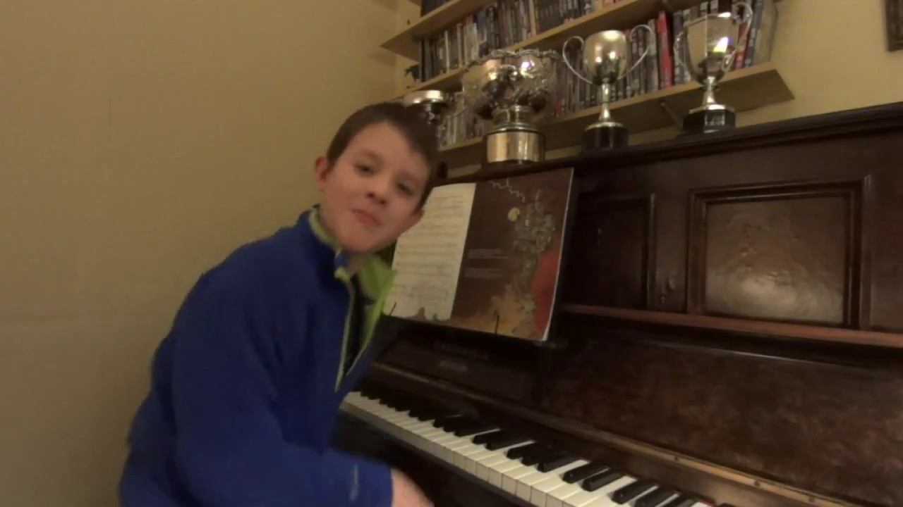 House on the Hill (Piano) played by Jason - Age 9 - YouTube