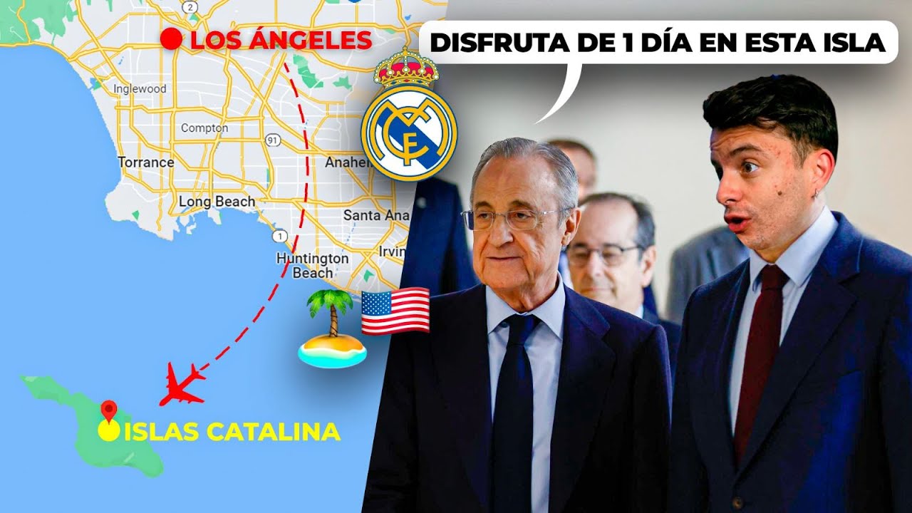EL REAL MADRID ME LLEVA A UNA ISLA EN LOS ÁNGELES - YouTube