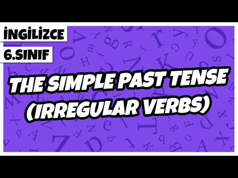 6. Sınıf İngilizce - The Simple Past Tense (Irregular Verbs) | 2022