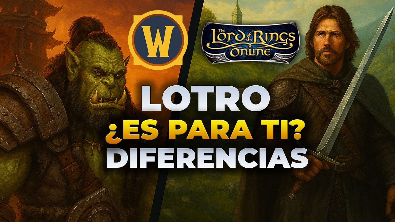 👉 De WoW a LOTRO: el MMORPG que te atrapa sin darte cuenta - YouTube