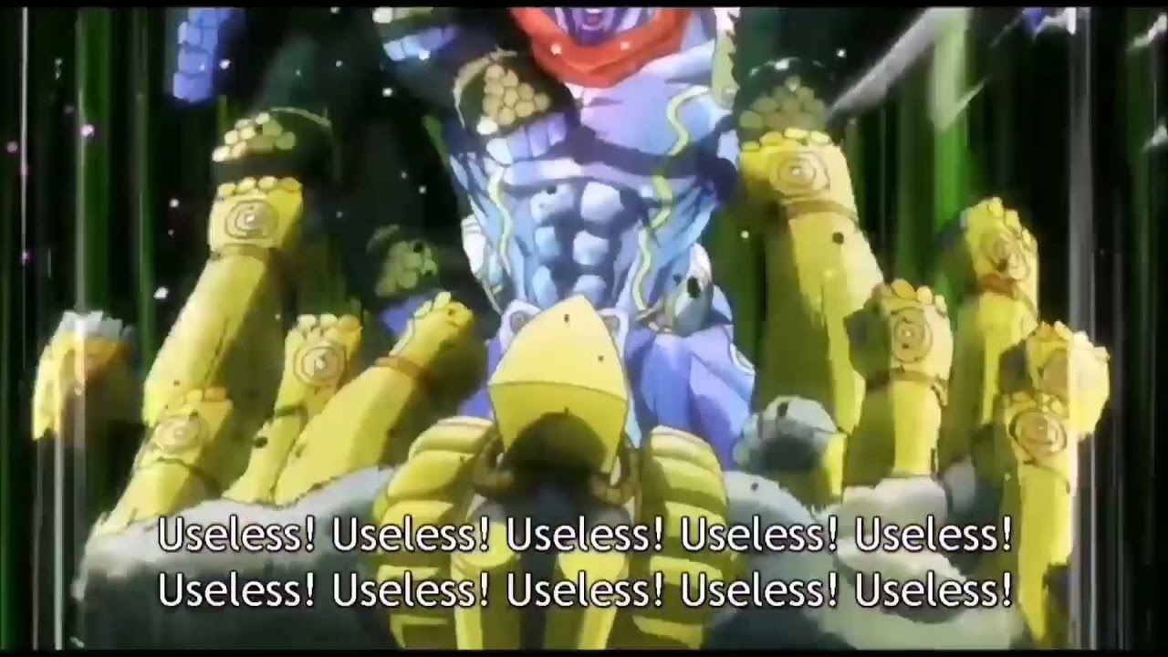 Jotaro Vs DIO Stand Barrage for an Hour - YouTube