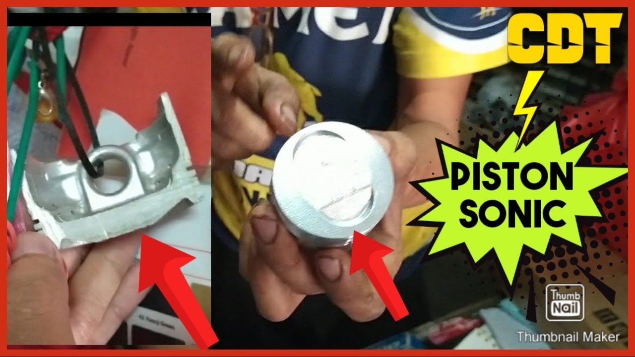 PISTON SONIC 53MM EX5 | APA BEZA DENGAN PISTON BIASA??? - YouTube
