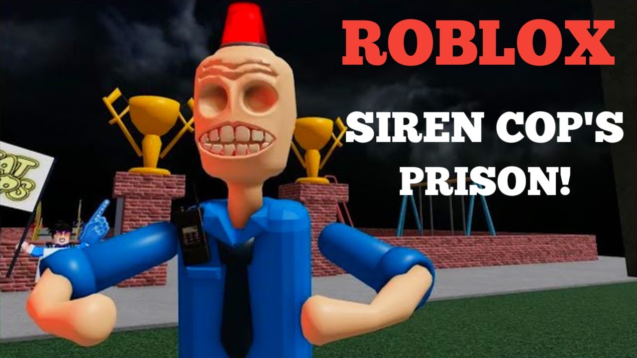 Roblox Siren Cop's Prison(Scary Obby)Gameplay #roblox #gaming #gameplay ...