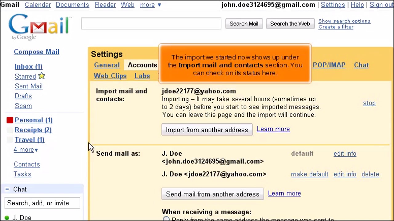 Gmail How To Import Mails And Contacts From Another Email Account YouTube gmail-how-to-import-mails-and-contacts-from-another-email-account-youtube